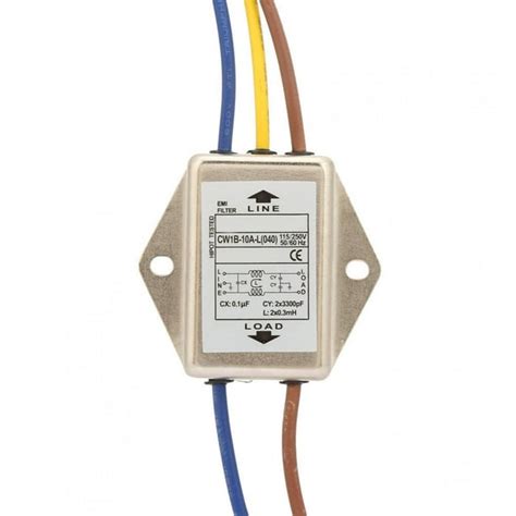 Power Filtercw1b 10a L040single Phase Filter C A Single Phase Filter