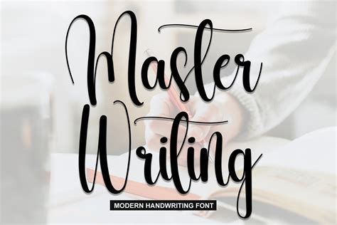 Master Writing Font By 21design · Creative Fabrica