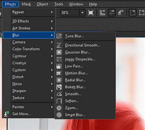 How To Blur Image In Coreldraw X Images Poster