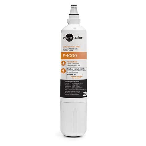 Insinkerator F 1000 Water Filtration System Filter Purefilters