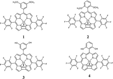 Molecular Structure Of Cobalt Corrole Complexes 14 Download