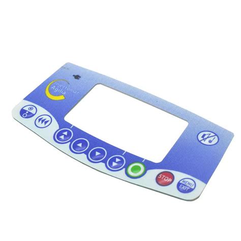Custom Buttons Control Overlay Panel Sticker Poly Dome Membrane Switch