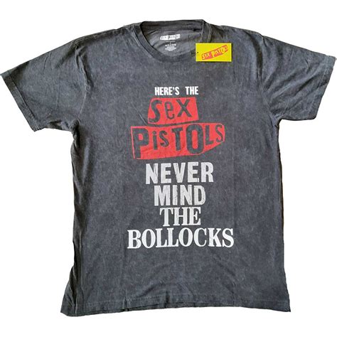 Sex Pistols T Shirts Official Band Merch Backstage Originals