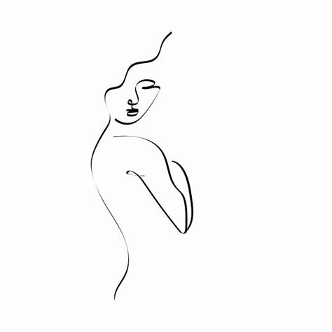 Download Line Art Woman Boho Royalty Free Stock Illustration Image
