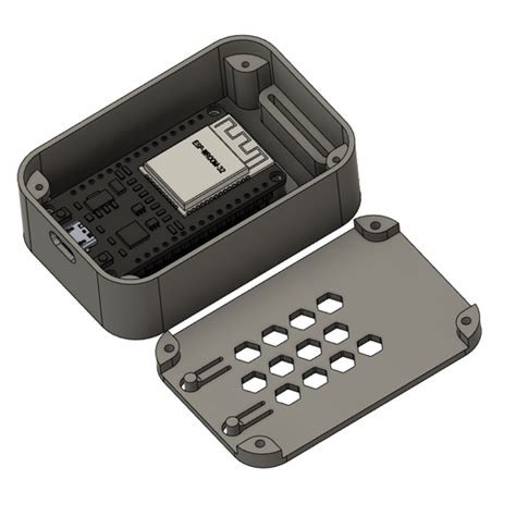 Stl File Case For Esp32 📦 ・3d Printing Template To Download・cults