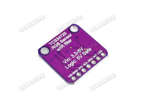 Cjmcu 34725 Tcs34725 Rgb Color Sensor Module Ir Filter I2c Interface