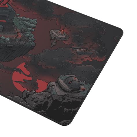 Floating Island Mousepad Mighty Setup Large Mousepad