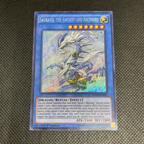 Invasion Vengeance Sauravis Yu Gi Oh Sauravis The Ancient And