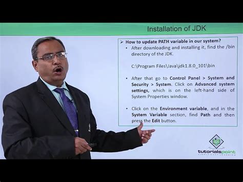 Java Essentials Installation Of Jdk Open Video