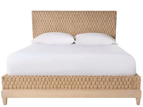 Universal Birchaven U550a260b Transitional Woven King Bed Baers