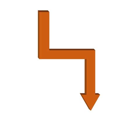 Flèche Illustrée Vecteur Premium