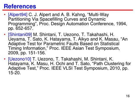Ppt Improved Path Clustering For Adaptive Path Delay Testing Powerpoint Presentation Id6172205
