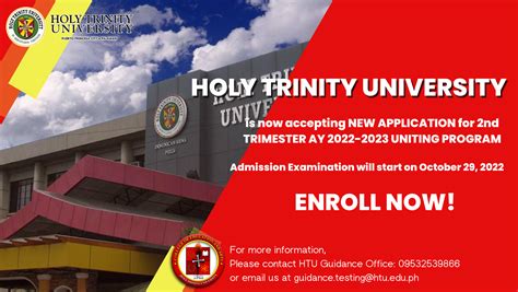 Holy Trinity University Official Website Of Holy Trinity University