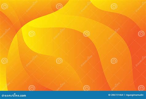 Abstract Orange And Yellow Geometric Background Dynamic Shapes Composition Cool Background