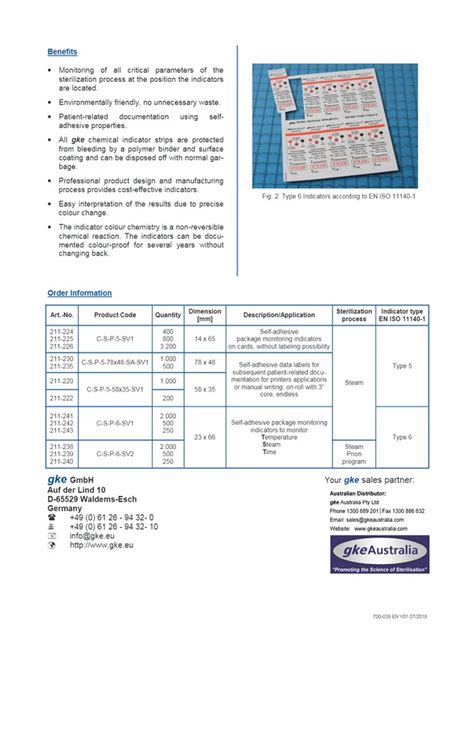Medif Class 5 Steam Sterilization Indicator At ₹ 10piece Sterility Indicators In Bhopal Id