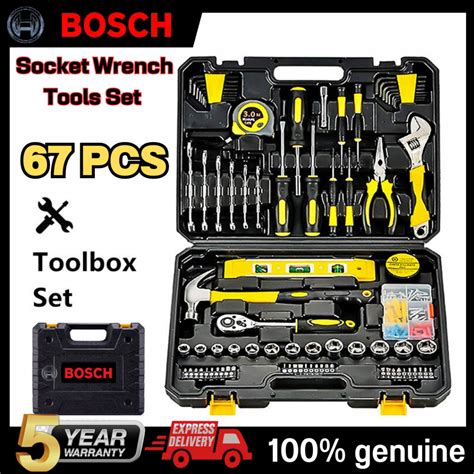 Household Socket Wrench Tool Set 67pcs Hardware Hand Tool Kit For