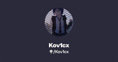 Kov1cx Instagram Facebook Linktree