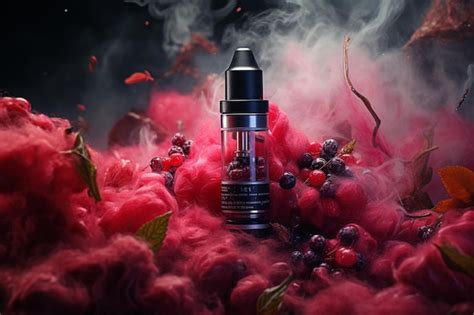 Premium Photo Electronic Cigarette Vape Ecigarette Vaporizing Liquid