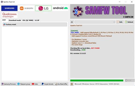Samfw Tool 44 Added New Models Bugs Fix Medium