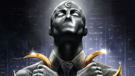 Moon Knight Con Dardos Crecientes Fondo De Pantalla 4k Id9972