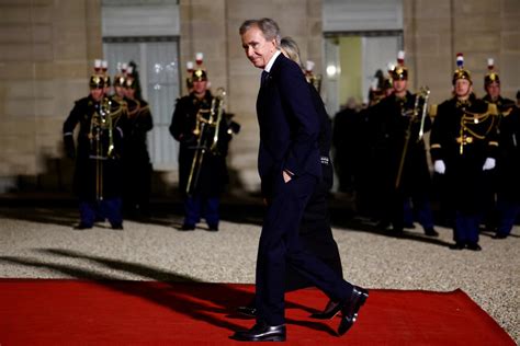 Bernard Arnault Décoré De La Grand Croix De La Légion Dhonneur Lors D