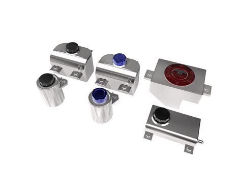 🚗 Pack Of Coolant Reservoir For Engine And Supercharger For 124 Scale