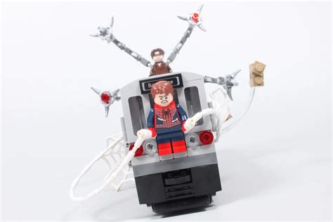Lego 76321 Spider Man Vs Doc Ock Train Scene Review