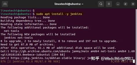 Ubuntu 22 04 20 04 上安装 Jenkins 知乎