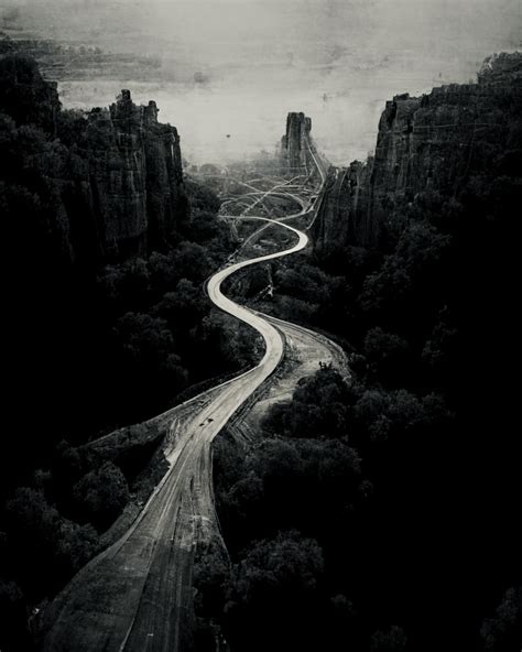 A Complicated Highway System Complex Navigation Multiple Lines Over Eachother Curved