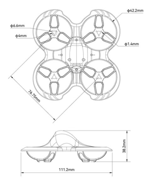 Cetus Pro Frame Kit By Betafpv Drone Fpv