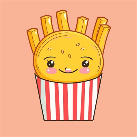 A Cartoon Drawing Of A Muffin With A Cartoon Face On It Premium Ai