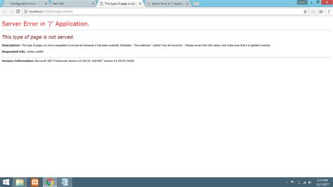 Server Error In Application Using In Webmatrix Stack Overflow