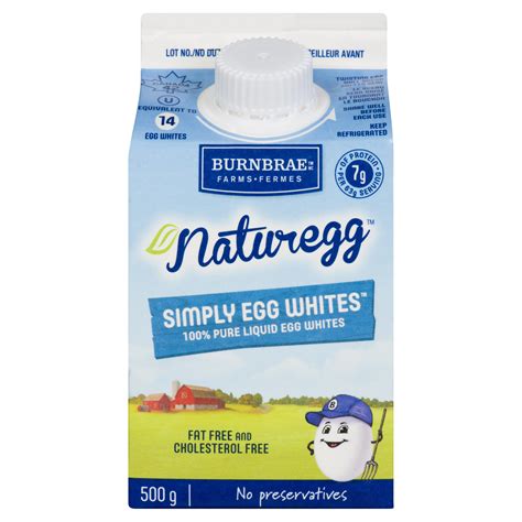 Buy Burnbrae Farms Naturegg Fat Free Simply Egg Whites 500 G Sobeys Inc