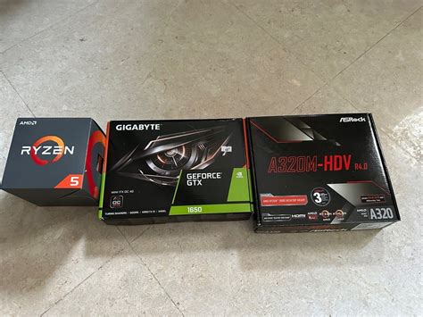 Entry Gaming PC Set Ryzen GTX Computers Tech Desktops On