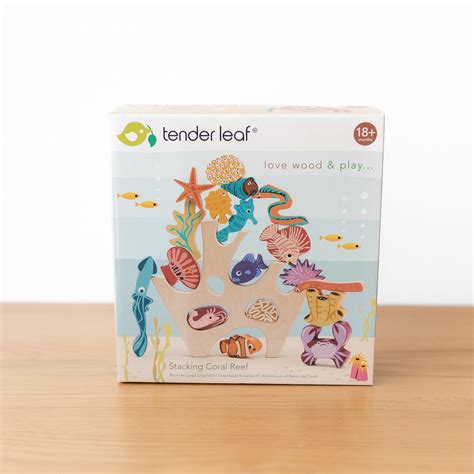 Stacking Coral Reef Cubs And Sprouts