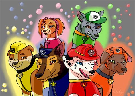 Paw Patrol By Kingskollz On Deviantart
