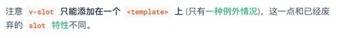 V Slot 要替代 Slot Scope Slot ，但 V Slot 似乎并不支持直接在html元素上使用，这个在文档中没有说明，是已经取消了，还是不支持？ · Issue 9612