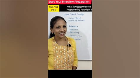 What Is Object Oriented Programming Paradigm Shorts Youtubeshorts Viral Youtube