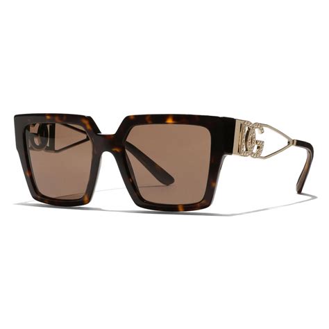 Dolce And Gabbana Dg Diva Sunglasses Havana Dolce And Gabbana Eyewear
