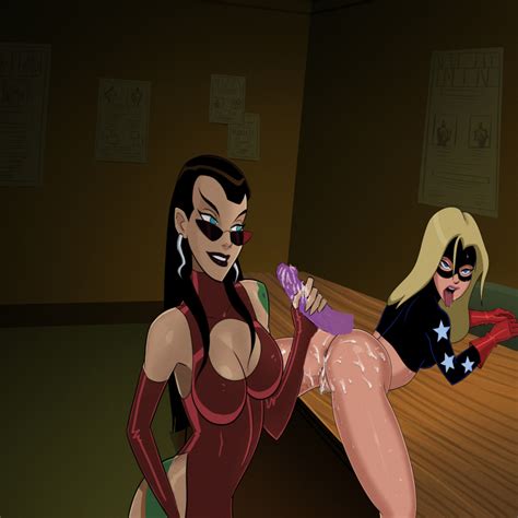 Rule 34 After Sex Ass Blonde Female Cum Dark Hair Dc Dc Comics Dildo