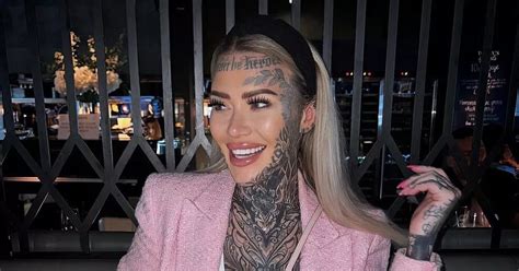 Britains Most Tattooed Woman Rocks Sports Bra And Undies To Flaunt £