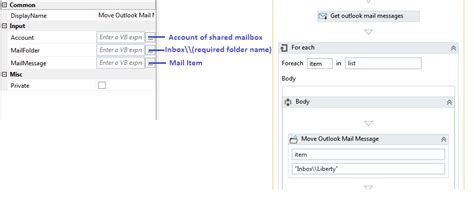 move emails to subfolder of shared mailbox help uipath community forum