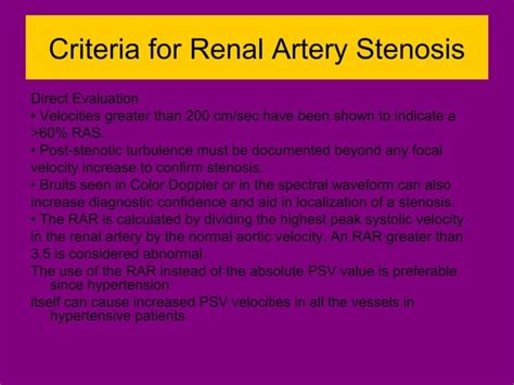 Renal Doppler Ultrasound Ppt