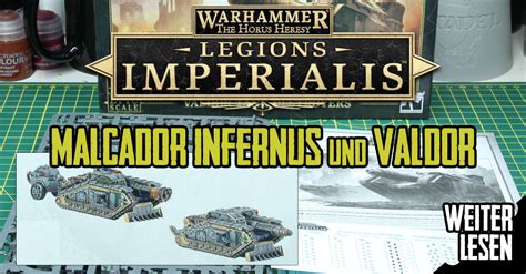 Legions Imperialis Solar Auxilia Malcador Infernus Und Valdor Tank