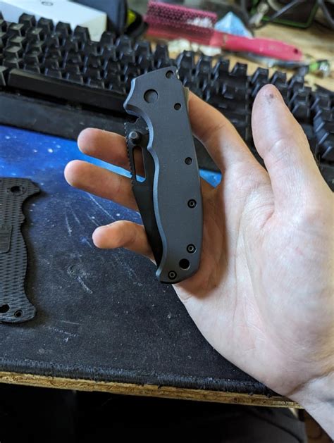 I Finally Got My Demko Ad205 Aluminum Scales Rknives