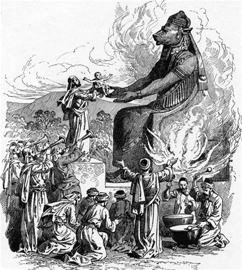Moloch Del Dios Semita Al Demonio Del Sacrificio Red Historia