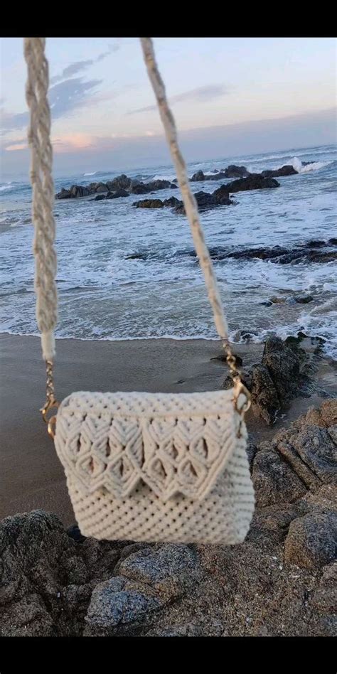 Nudo A Mar🌼macrame On Instagram Cartera De Macramé 💙 Bolsos En