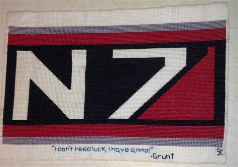 Mass Effect Cross Stitch By Fluffer2004 On Deviantart