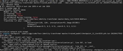 Trained Model Is Broken · Issue 3 · Laorejaface Identity Transformer · Github