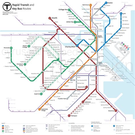 Branch Green Line Mbta Map